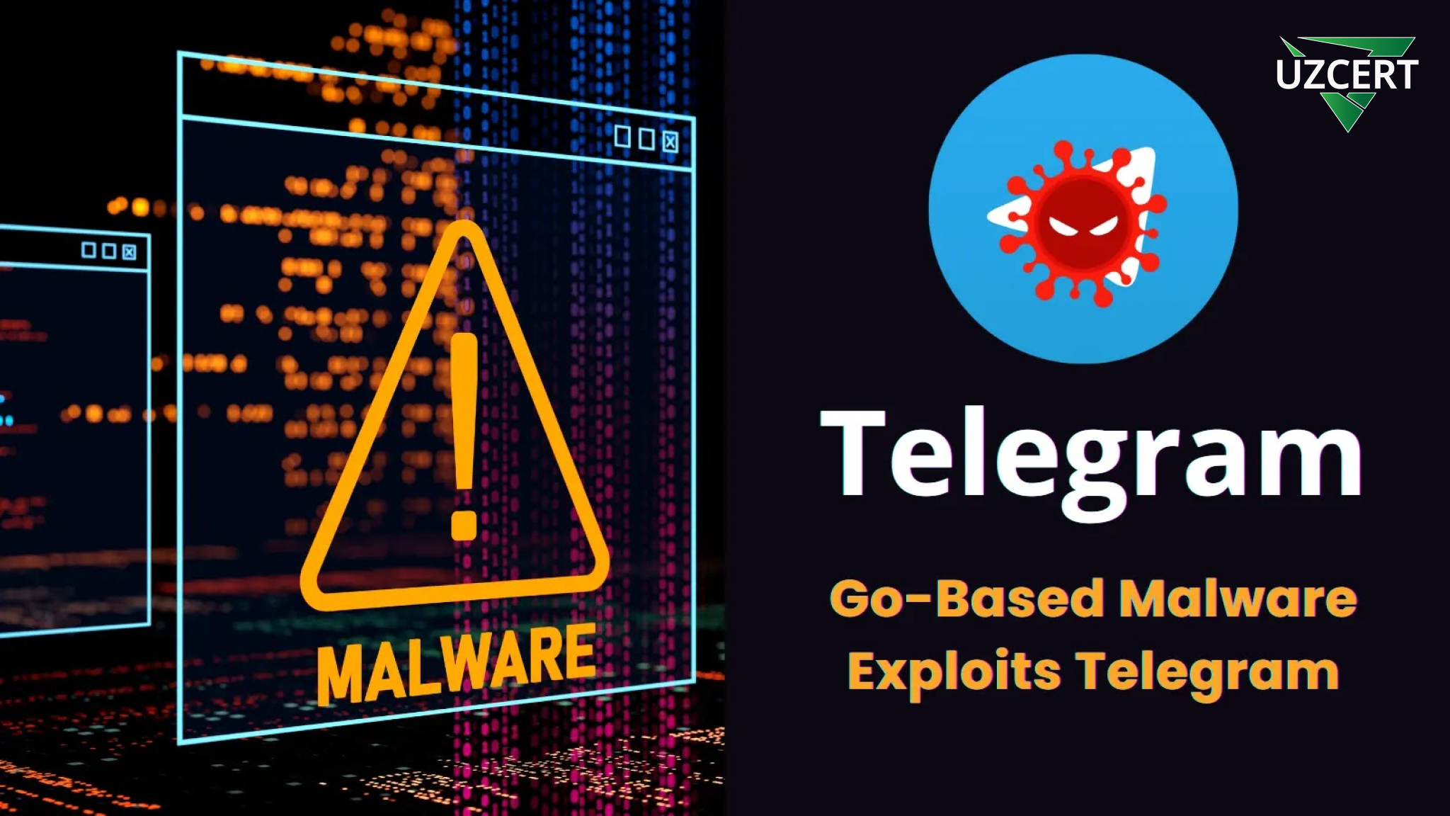 New Go-Based Malware Controlled via Telegram Identified