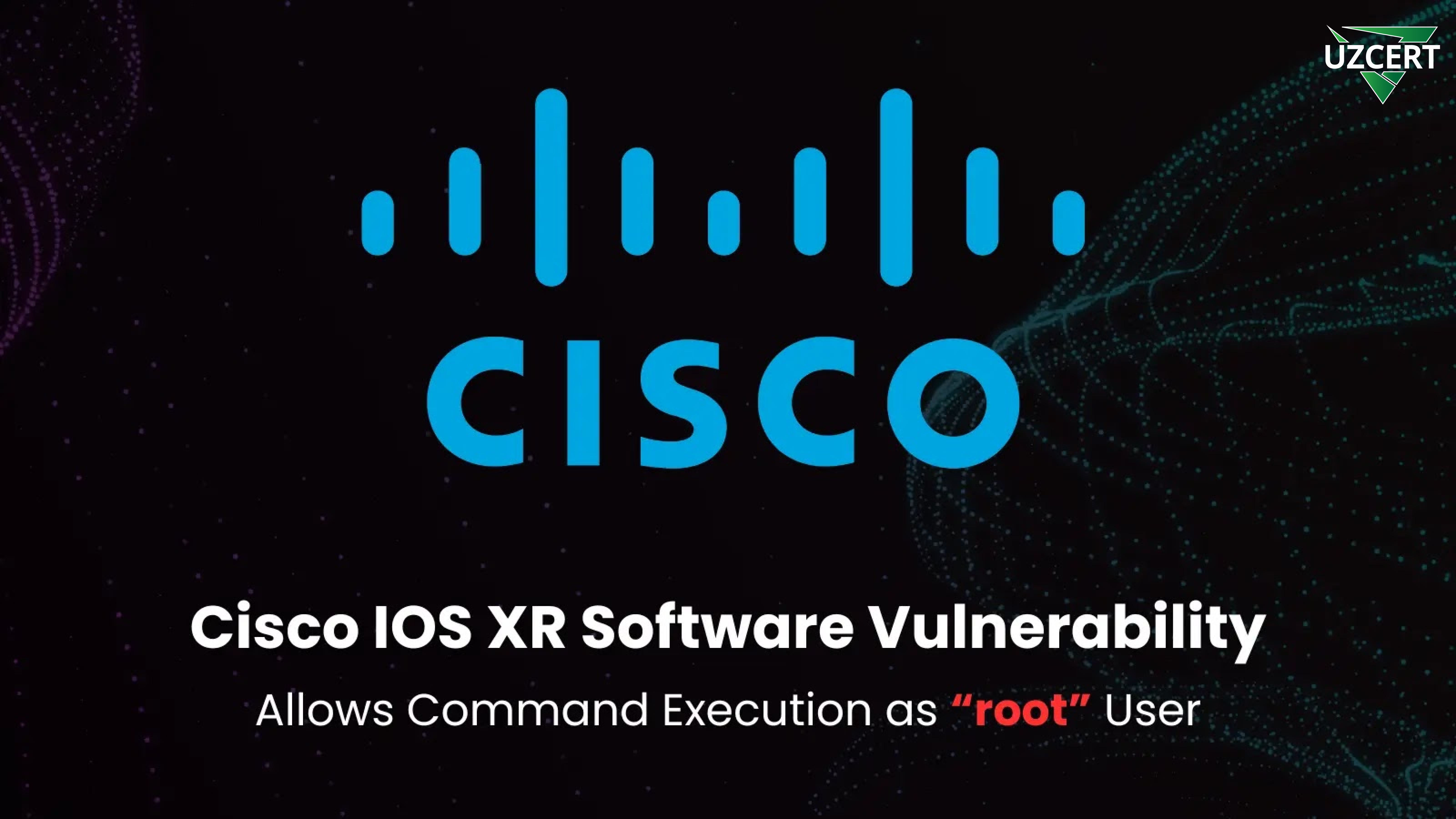 Cisco IOS XR Vulnerability Allows Attackers to Execute Commands with ...